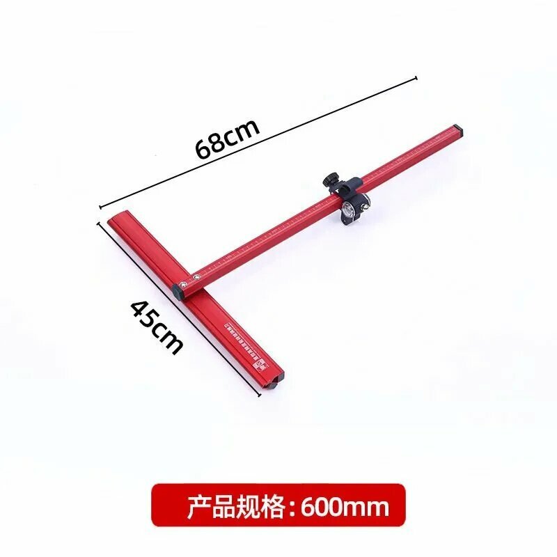 Т-образный нажимной нож для резки стекла и керамической плитки