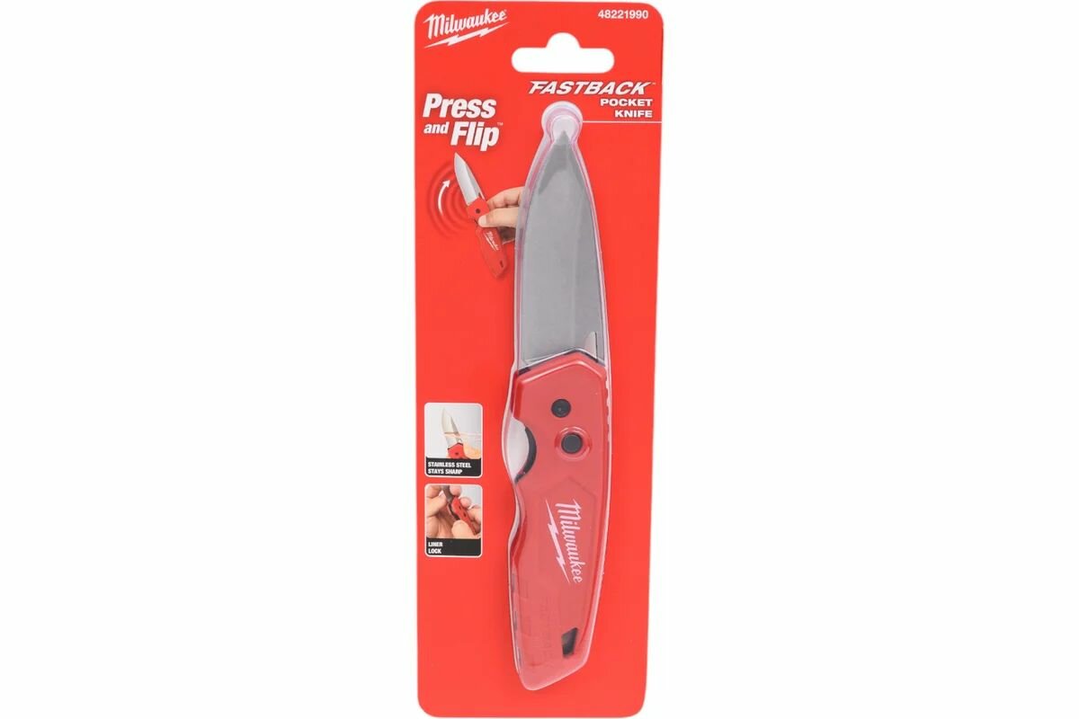 Раскладной нож Milwaukee Fastback 48221990