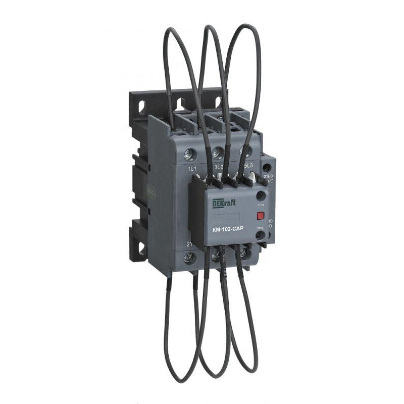 Контактор конденсаторный КМ-102-CAP 50кВАр 220/230В AC6b 2НО+1НЗ, SCHNEIDER ELECTRIC 22462DEK (1 шт.)