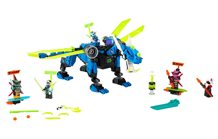 LEGO Phantom Ninja Collection Ji Немецкий размер (DE)'H Аниме Мифический дракон Конструкторы 301 600pcs 71711