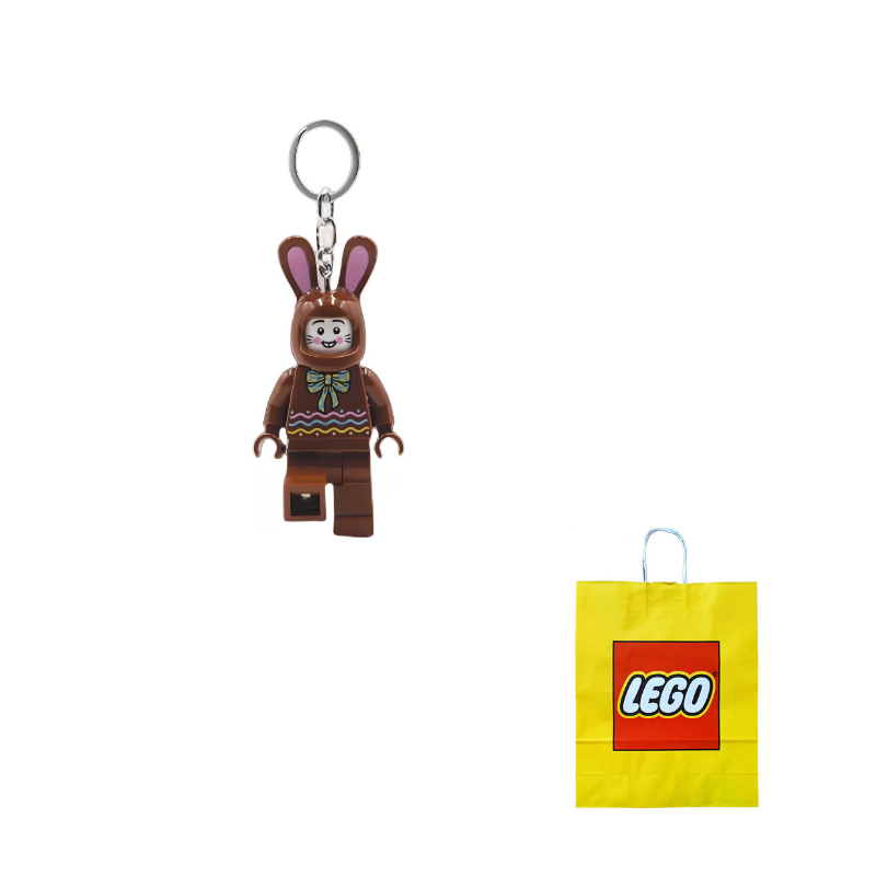 LEGO Брелок Унисекс LGL KE180H Chocolates Rabbit Glow Keychain