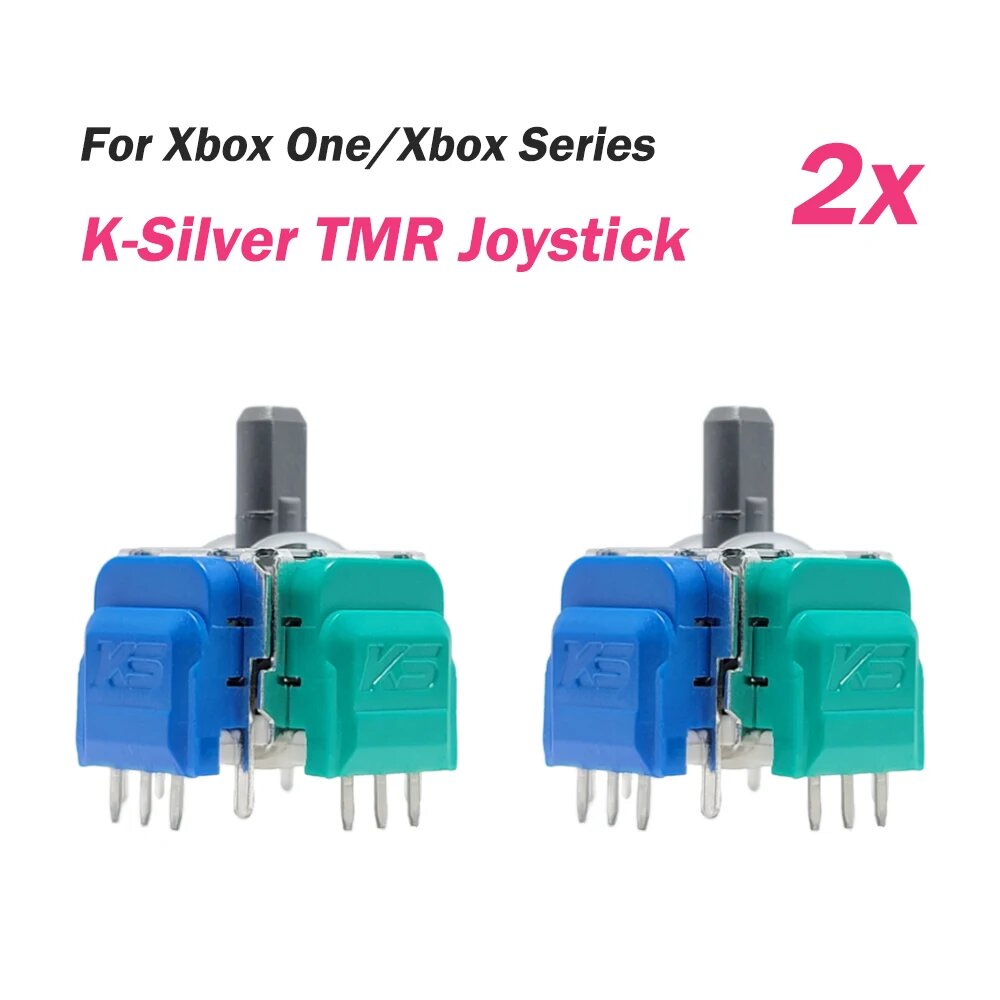 K-Silver JS13 PRO+ TMR Джойстик для Switch Pro PS5 PS4 Xbox Series 2pcs for Xbox