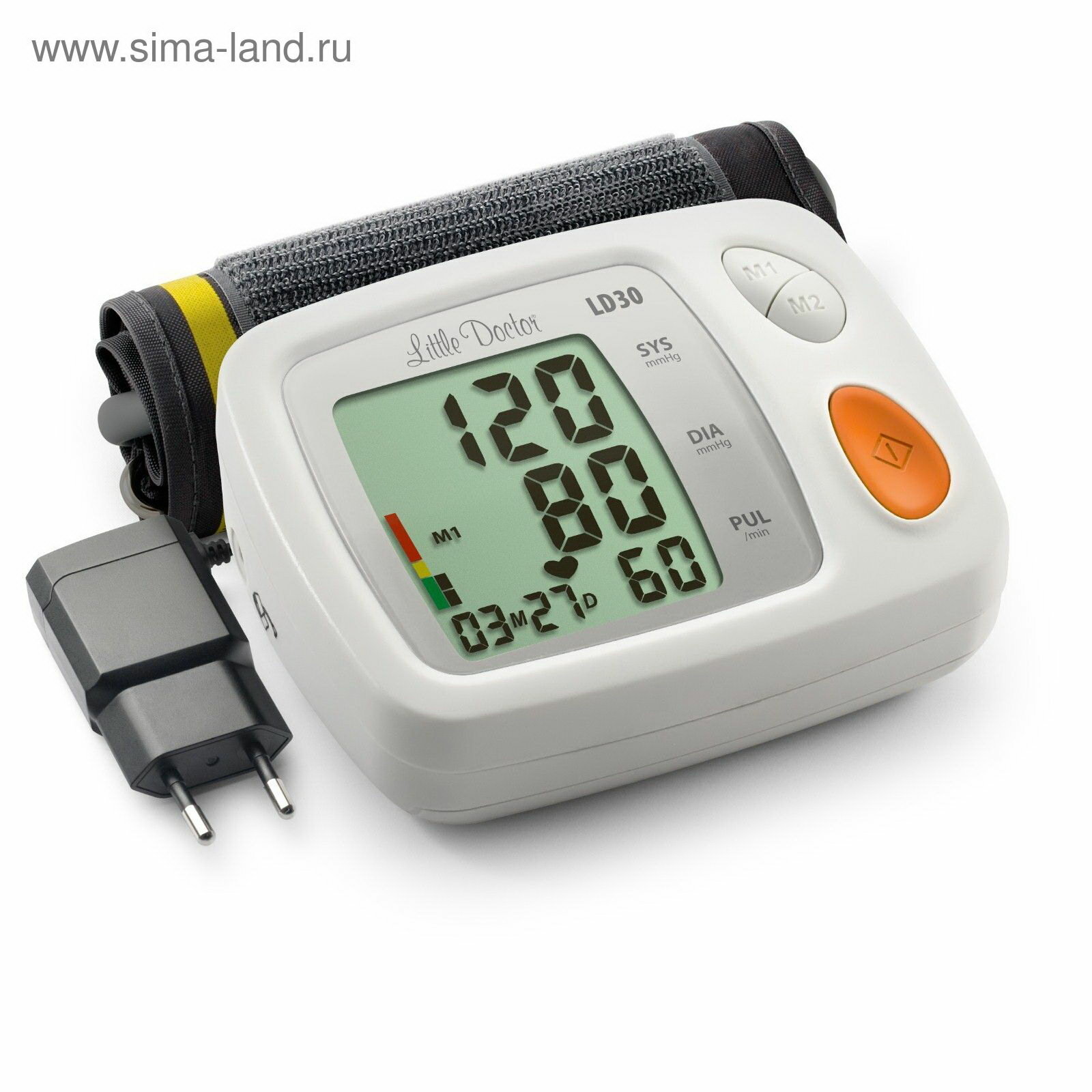 Тонометр LD-30, автоматический, манжета 25-36 см, 4хАА, с адаптером