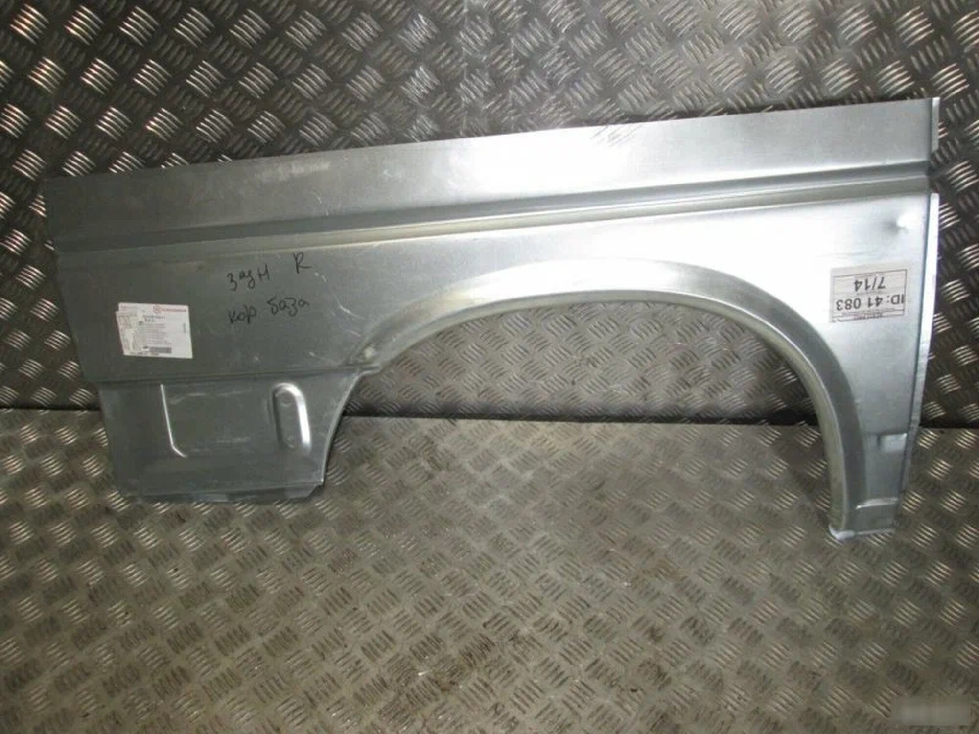 Крыло Klokkerholm P417232K, для Volkswagen Transporter T4, заднее, правое