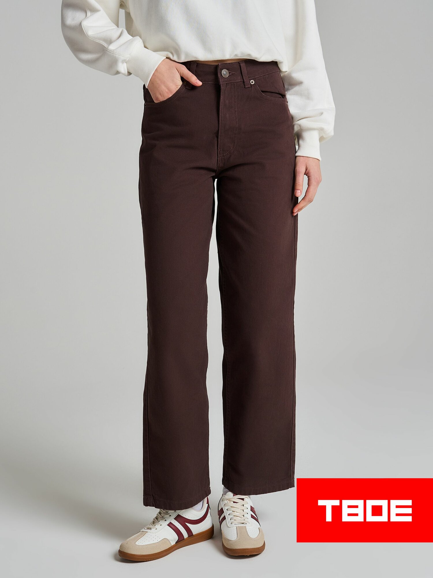 Джинсы багги 