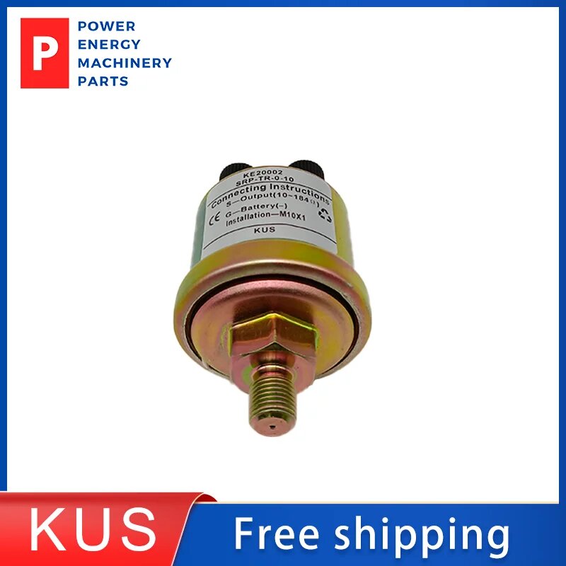 Оригинальный датчик давления масла KE20002 VDO 360-081-032-003C для генератора 0-10 бар M10X1, резьба без сигнализации, датчики двигателя