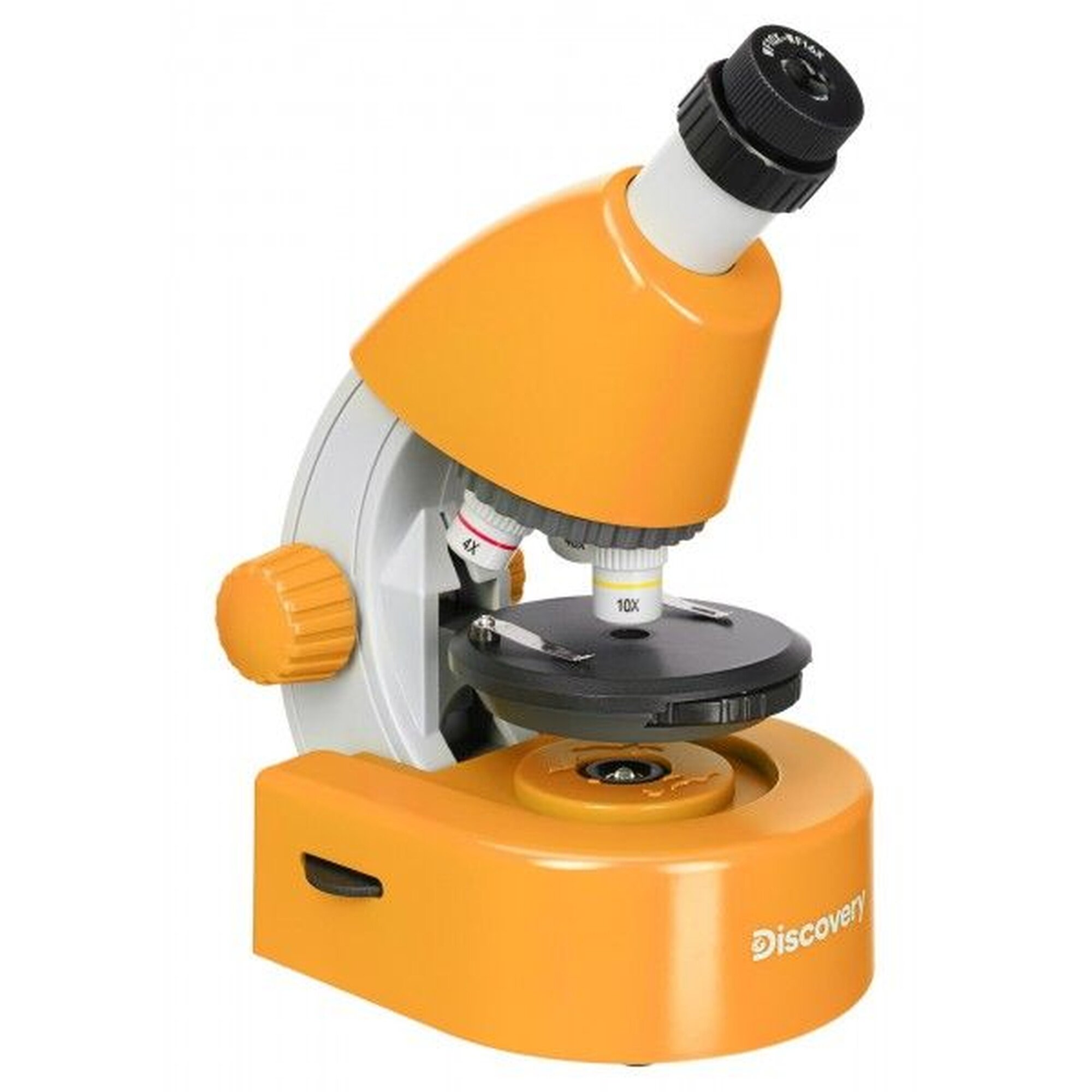 Микроскоп Levenhuk Discovery Micro Solar, с книгой, желтый, 640x