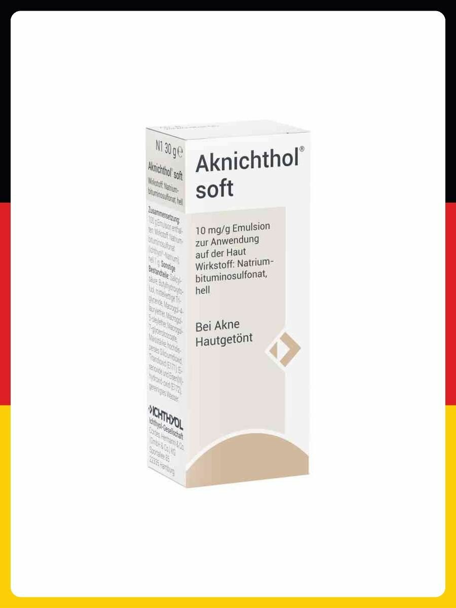 Мягкая эмульсия Aknichthol, 30 г