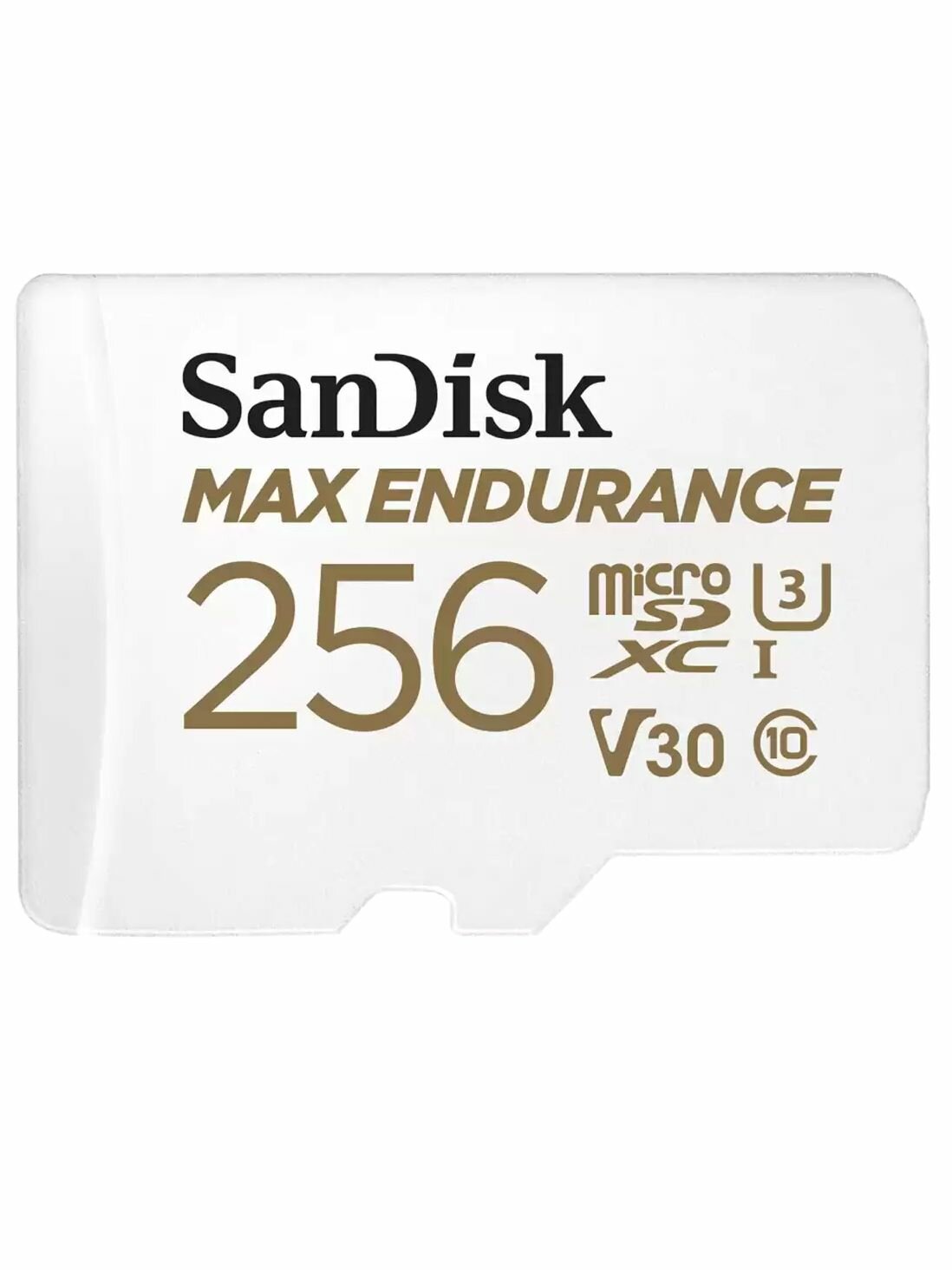 Карта памяти SanDisk Max Endurance microSD 256GB . Цвет: белый