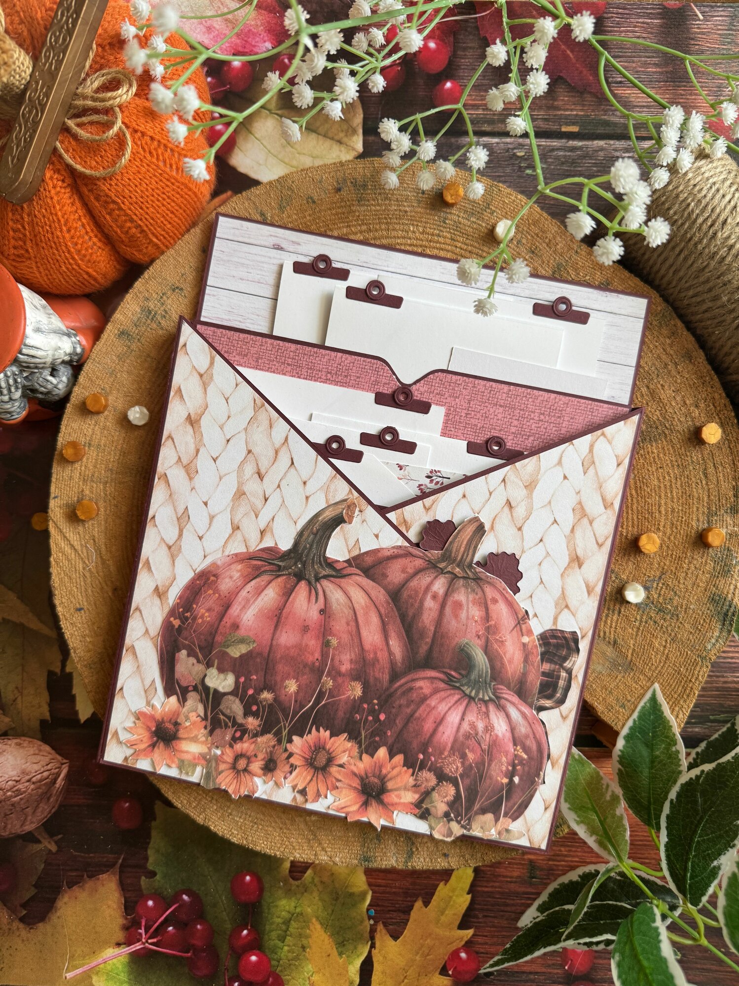 Осенняя фотопапка