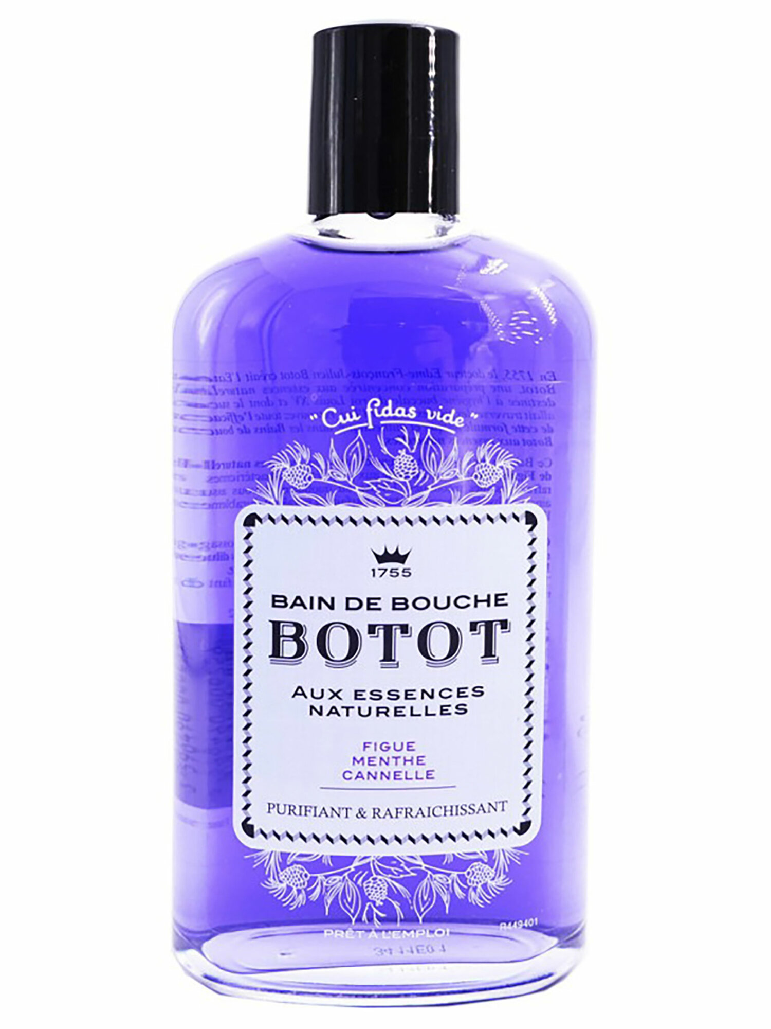 Ополаскиватель для полости рта Botot инжир, мята и корица, 250 мл