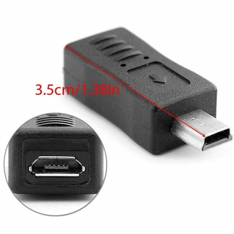 Адаптер Micro USB для подключения к Mini USB-разъему
