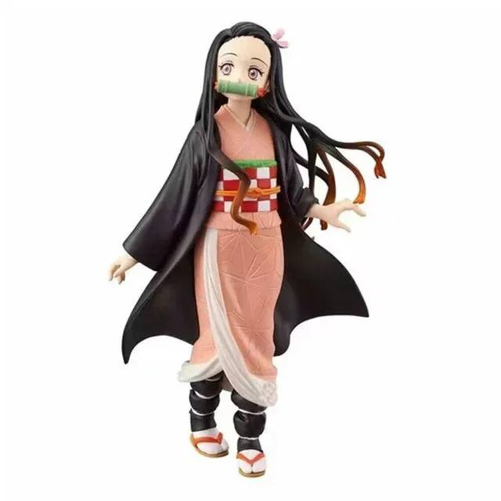 Убийца демонов Kimetsu no Yaiba Фигурки Камадо Тандзиро Камадо Незуко Аниме Figma Эффект дракона Игрушечная модель Кукла из ПВХ Juguetes