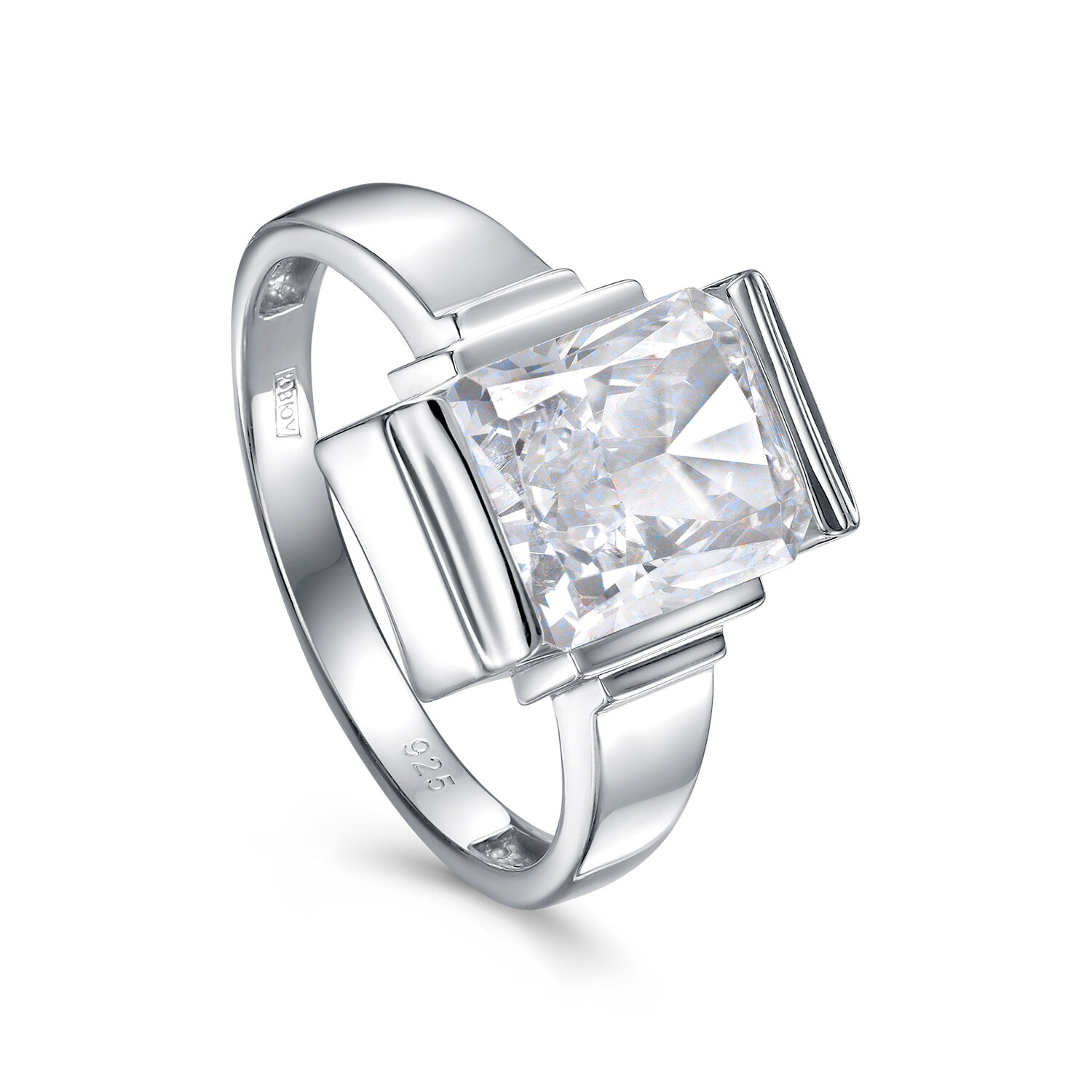 Кольцо, серебро, 925 проба