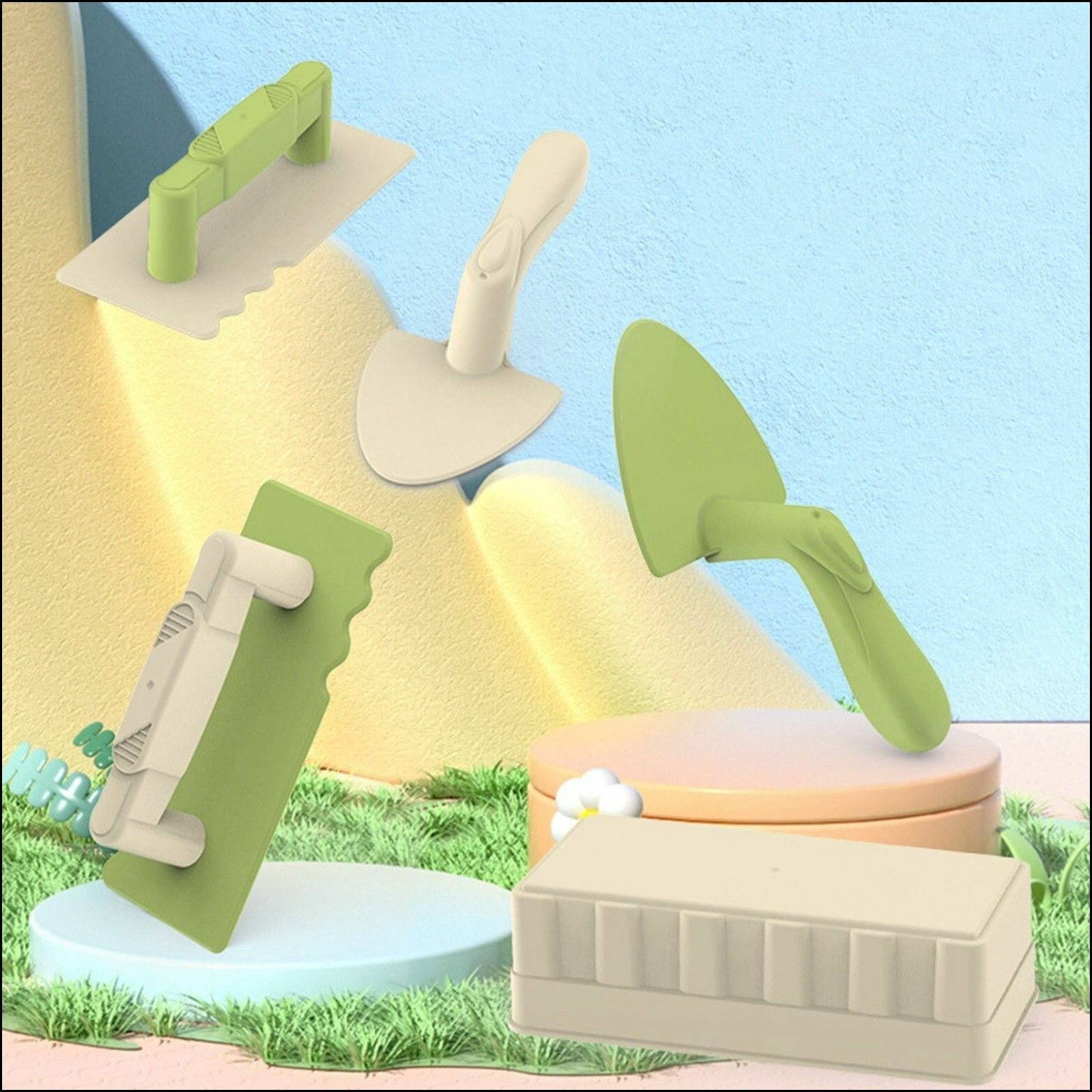 Набор для лепки снеговика