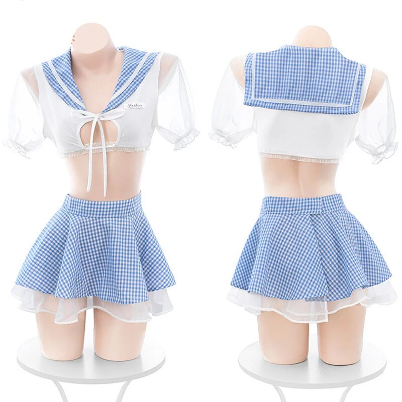 AniLV японская аниме школьная форма морячка полиэстер 17