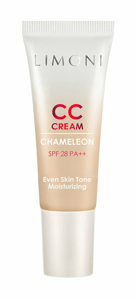 Limoni CC Cream Chameleon SPF 28 PA++ Корректирующий CC-крем для лица | 25 мл 25мл