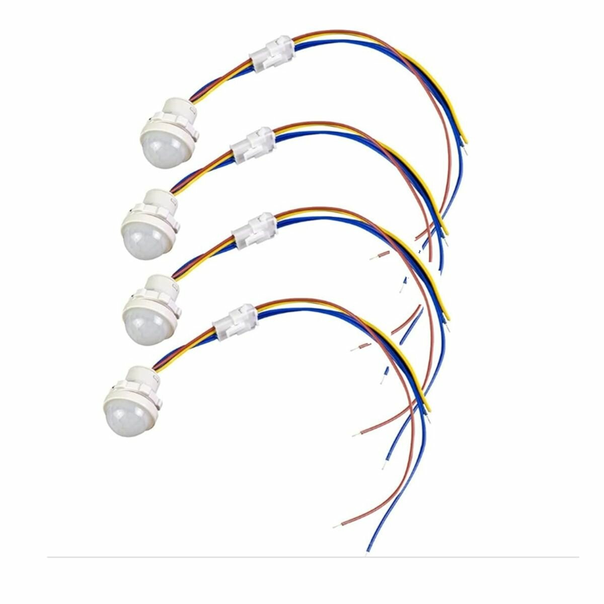 4 шт. Датчик движения, выключатель света, PIR Smart Detection AC110-240V, потолочный или настенный выключатель