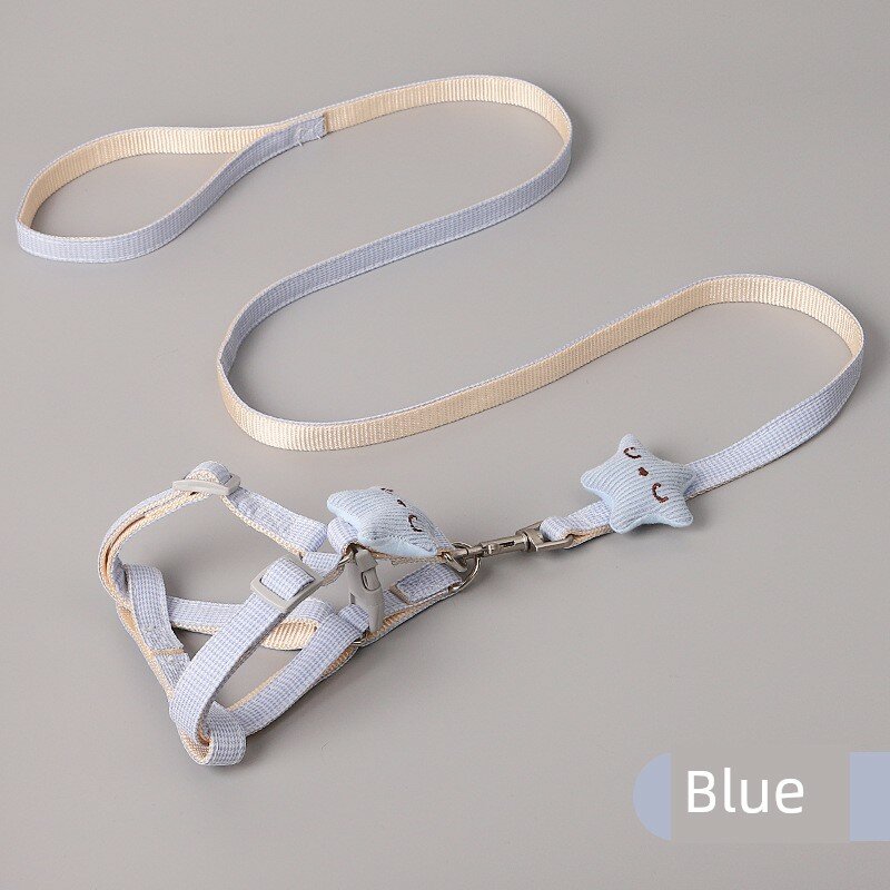 Поводок для кошек, поводок для собак, ошейник для тедди, ошейник для корги, поводок для выгула собак, поводок для