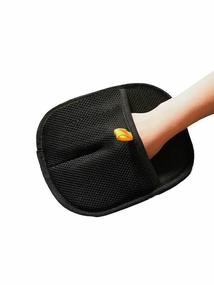 Pet электростатические перчатки для удаления волос