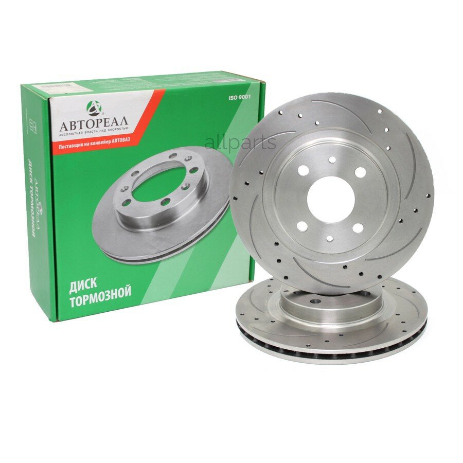 AVTOREAL ABPE905-3501070 Диск тормозной ВАЗ 1118/2190 перфо евро (D-15) AVTOREAL ABPE905-3501070