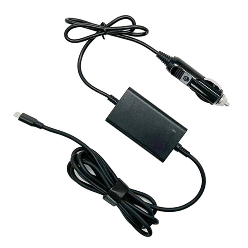 Эффективные Автомобильные Преобразователи Мощности для легковых автомобилей SUV Truck на Входе 12-24 В, На Выходе 20V5A, Автомобильное Зарядное Устройство мощностью 100 Вт Type C для ноутбуков