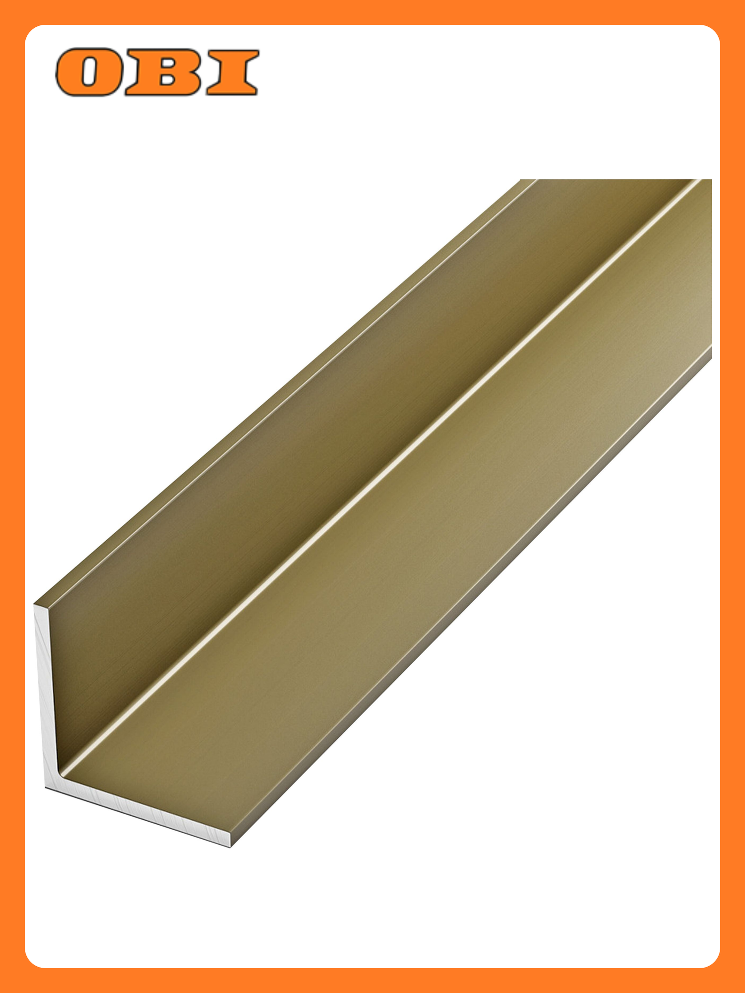 Уголок равнополочный лука бронза 2000х15х1 мм