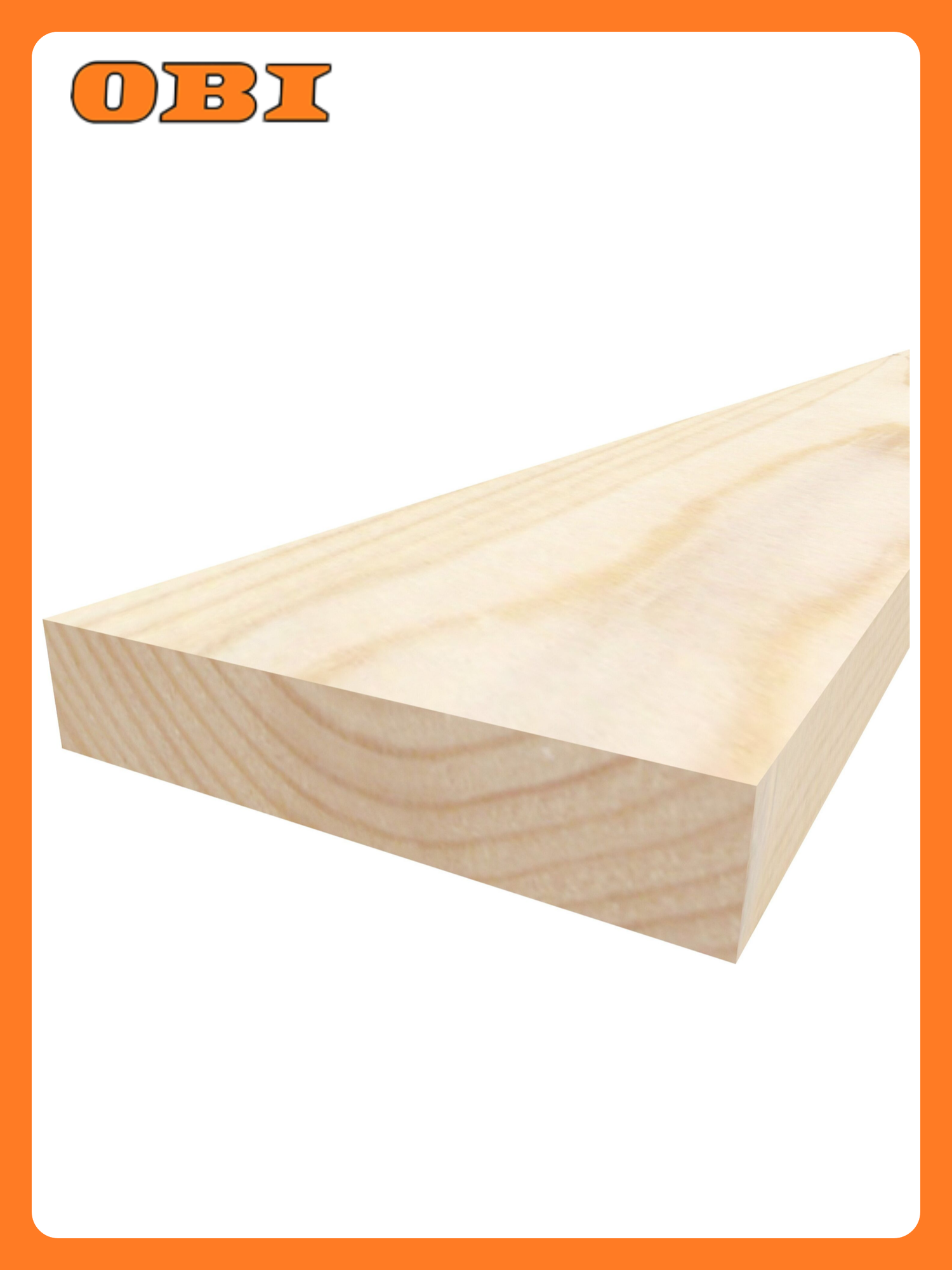 Рейка строганная сосна сорт Экстра 1000x50x10 мм