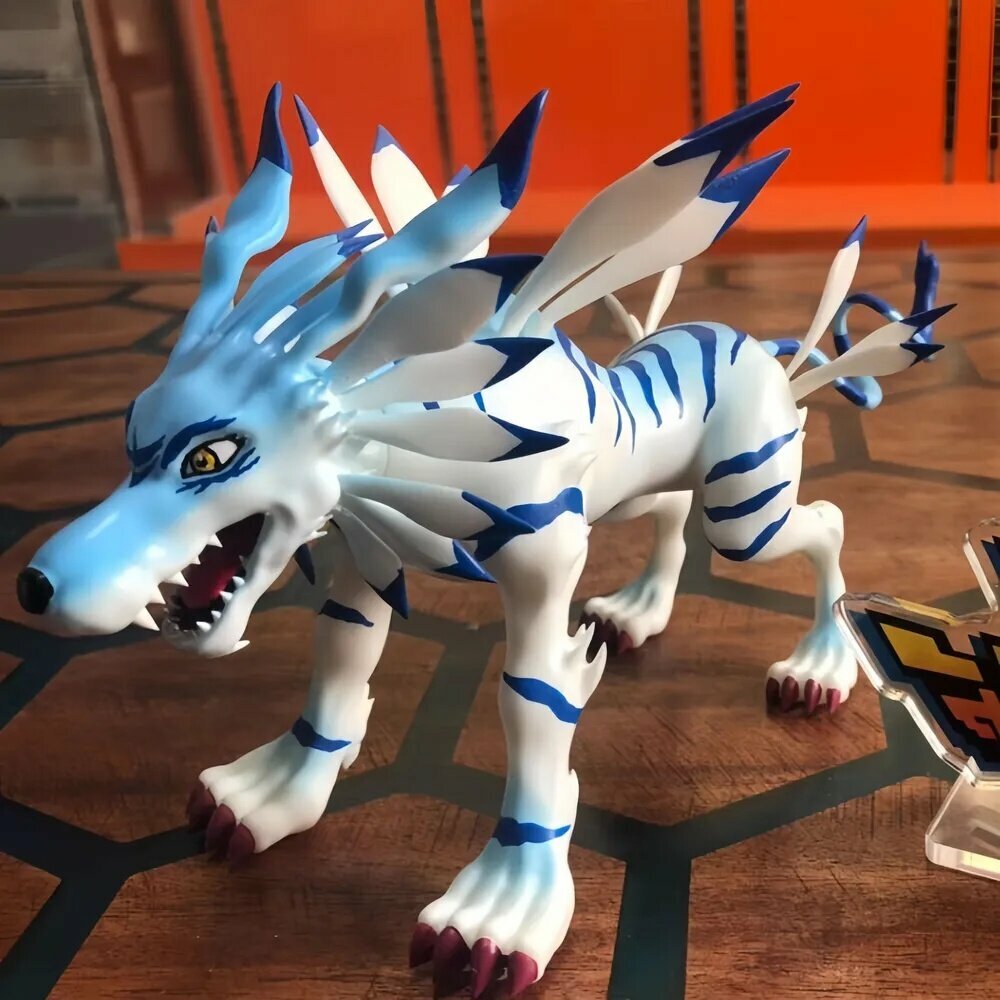 Digimon аниме фигурки,11CM/"Garurumon"фигурка