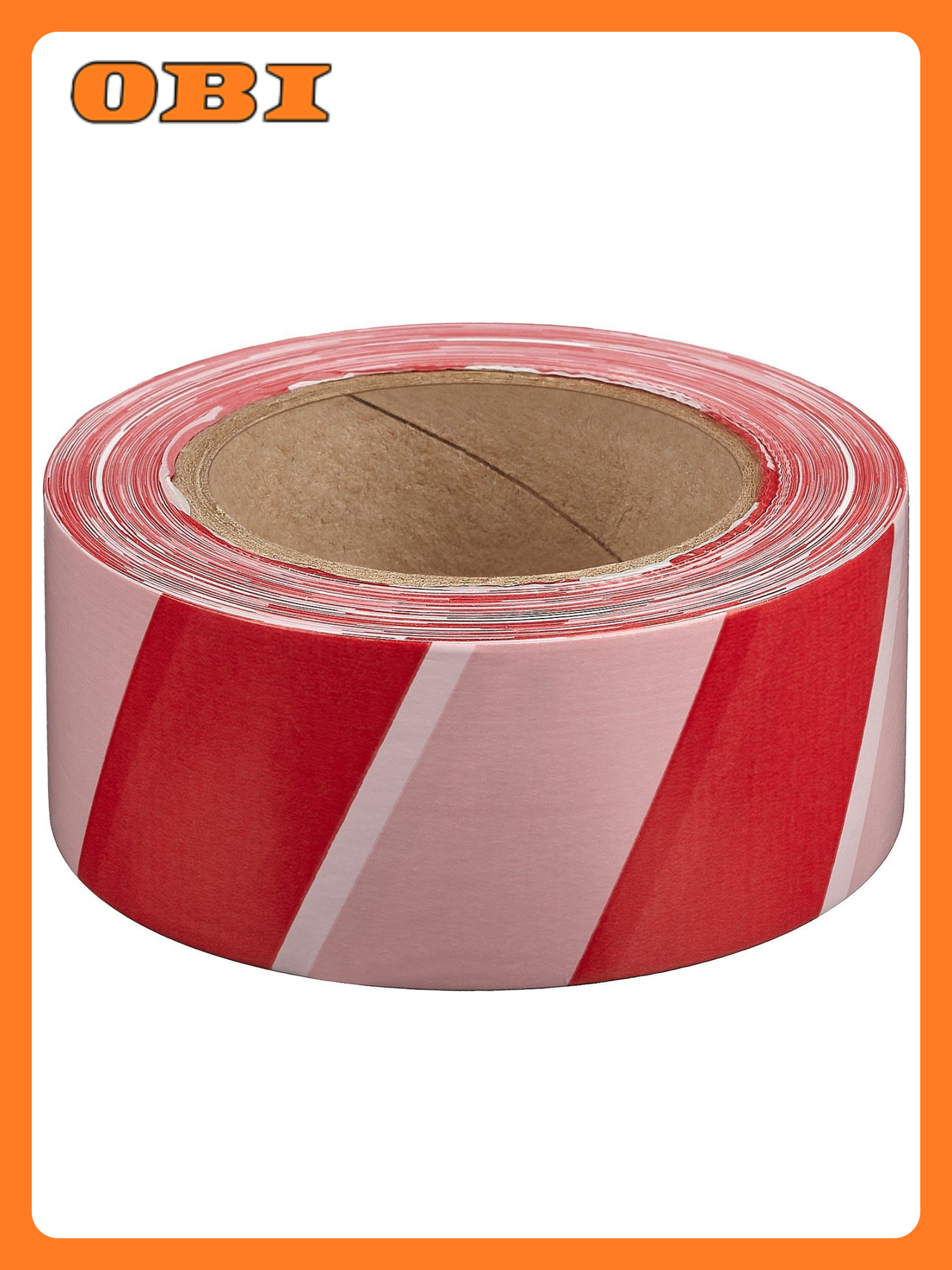 Сигнальная лента, цвет красно-белый, 50мм х 200м, ЗУБР Мастер