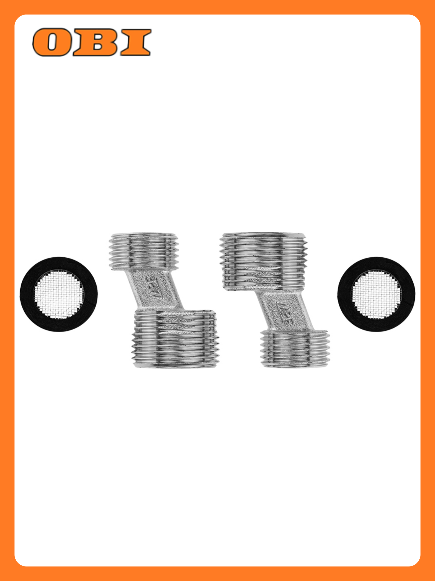 Эксцентрики для смесителя PREMIUM (+ 2 прокладки с сеточкой) MPF