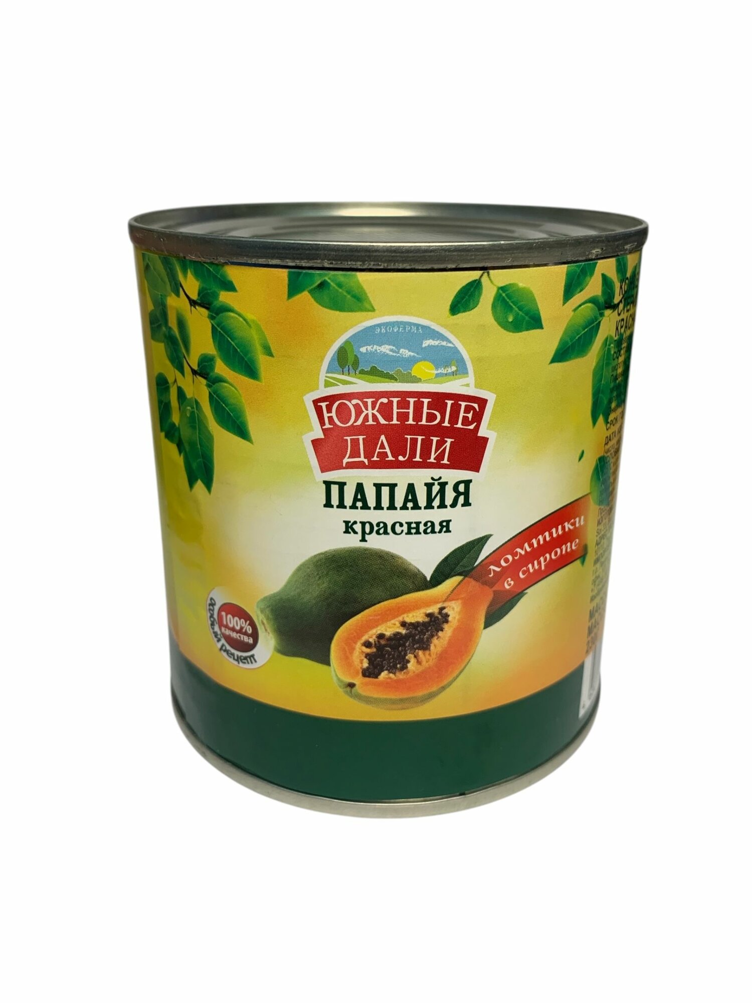 Папайя красная ломтики в сиропе 425мл 1 шт