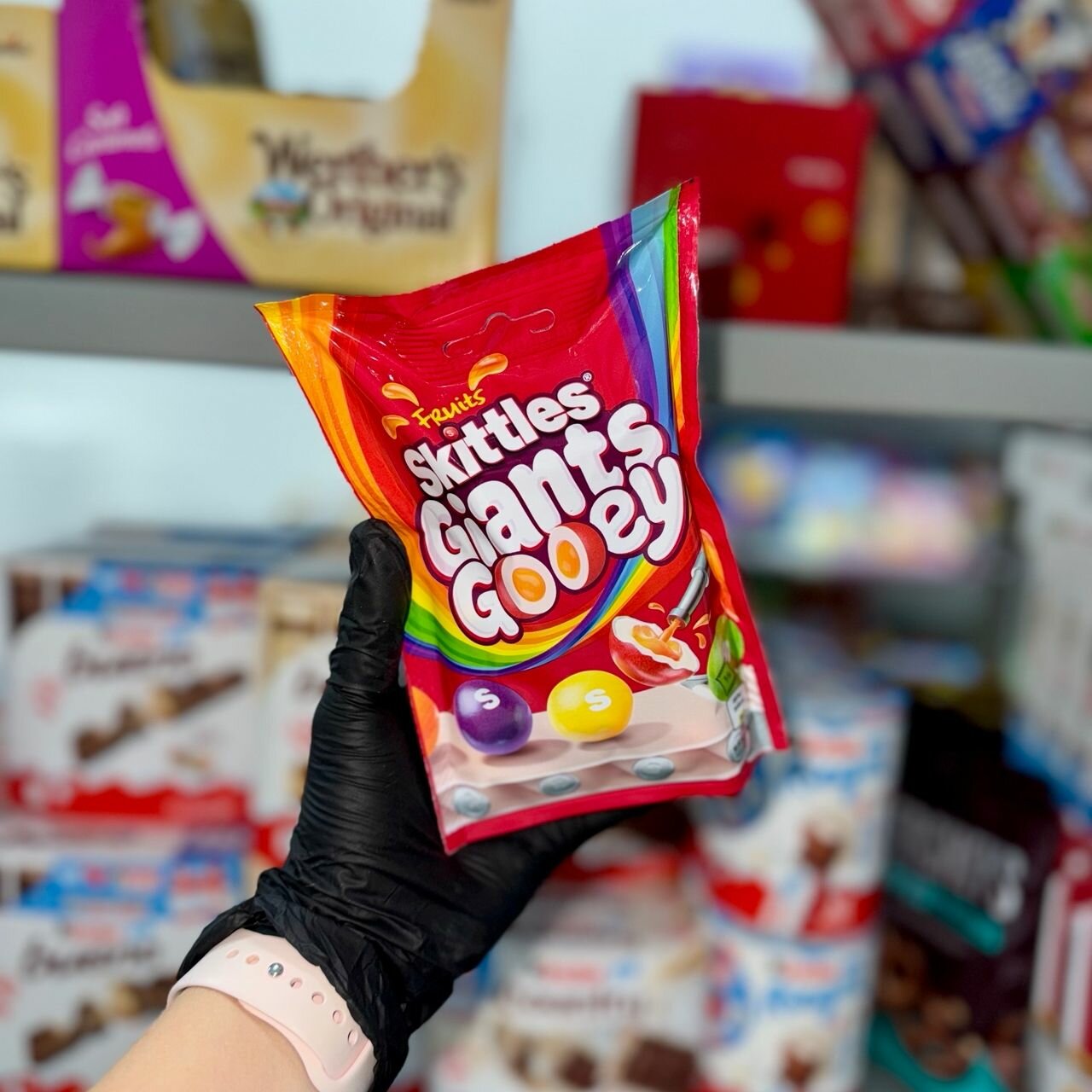 Драже Skittles Giants Gooye (Скитлс Гигант Гуи) 125 гр.
