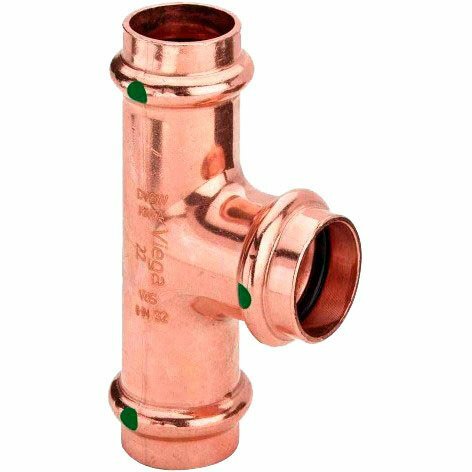 Тройник Profipress c SC-Contur 35x35x28, медь, модель 2418