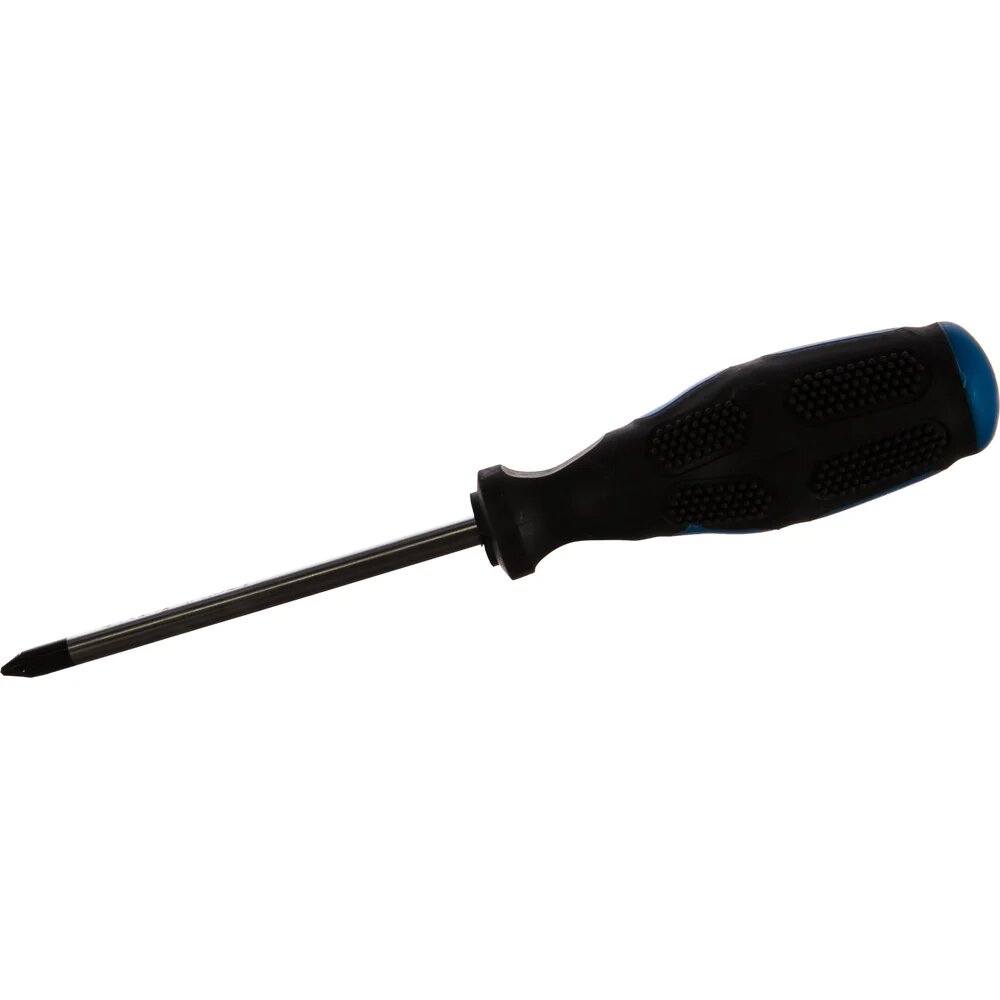 Крестовая отвертка Top Tools PH2 x 100 мм 39D652, отверстием для подвески — фото 1