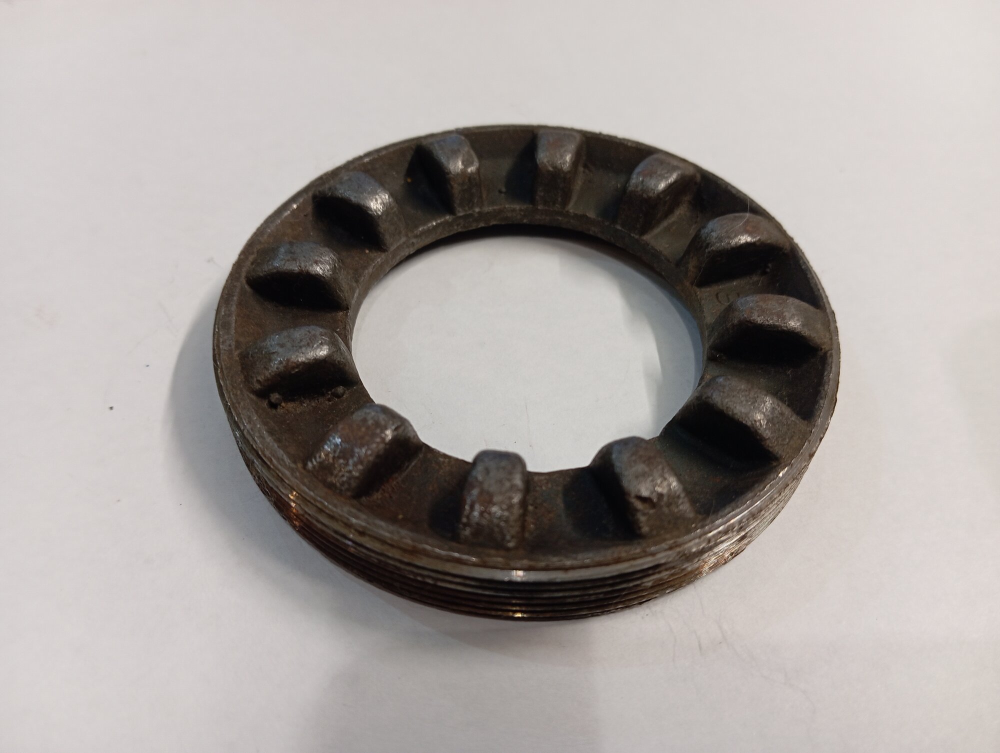 Гайка регулировочная шестерни редуктора, для Москвич 407/412/2140