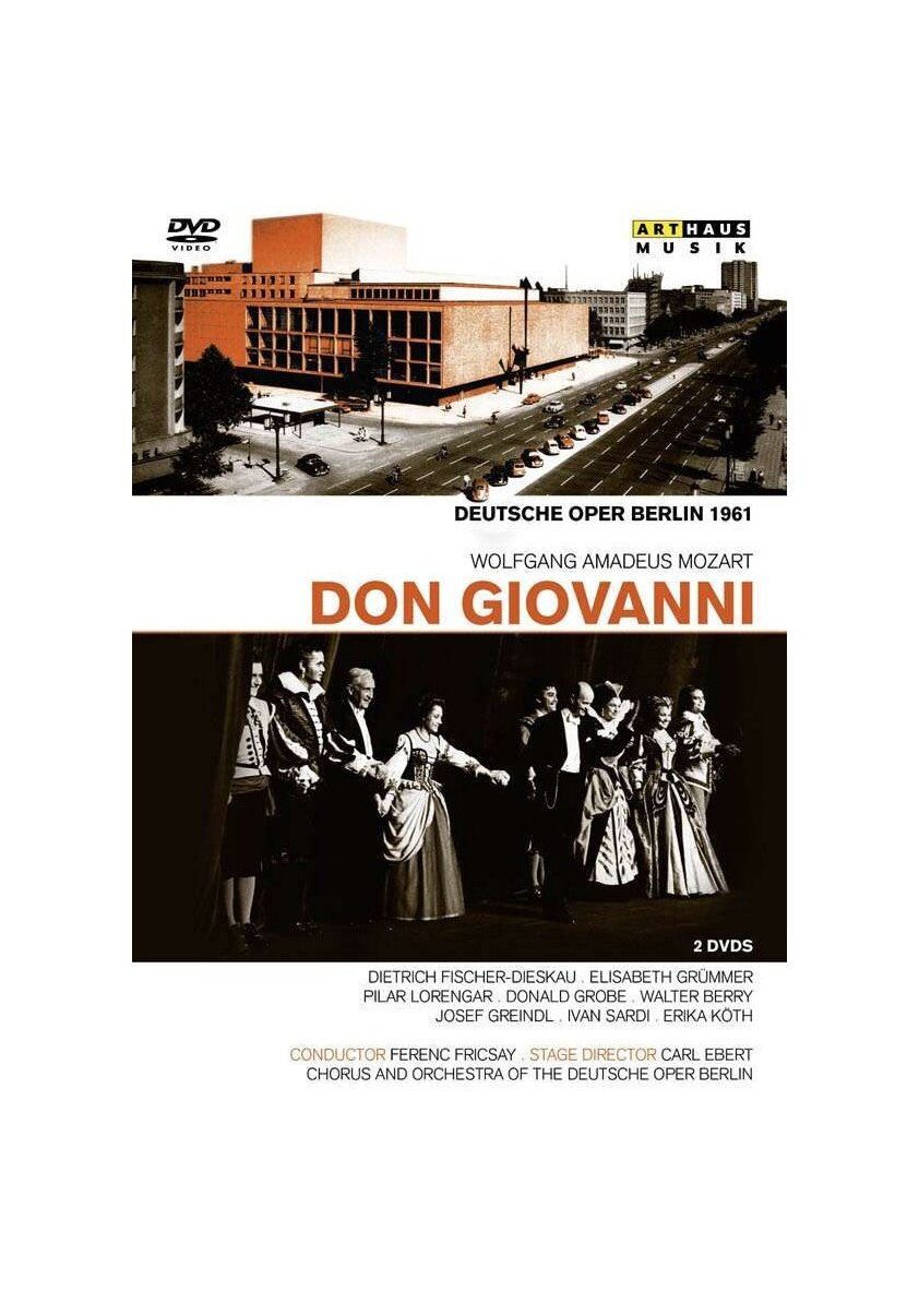 Диск Wolfgang Amadeus Mozart (1756-1791) - Don Giovanni (2 DVD)
