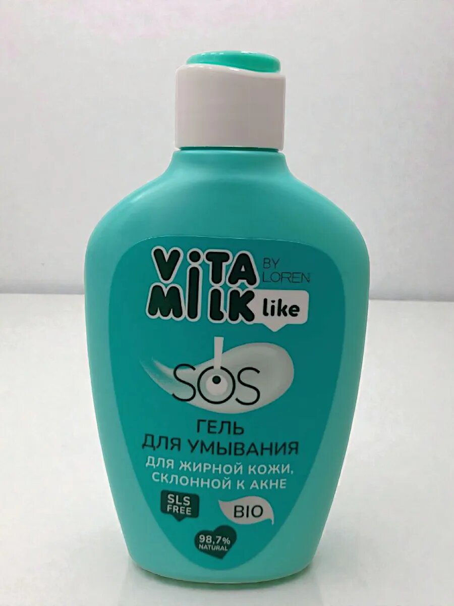 Гель для умывания VitaMilk от прыщей