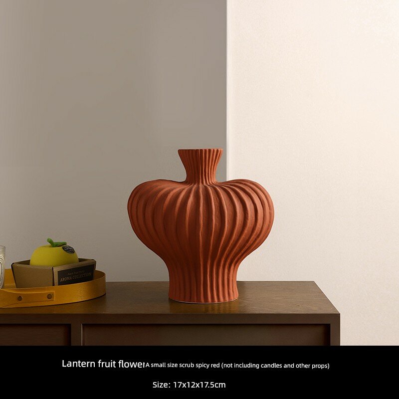 Креативные французские ретро-вазы с эффектом браширования для цветочных композиций в гостиной, тумбы под телевизор,