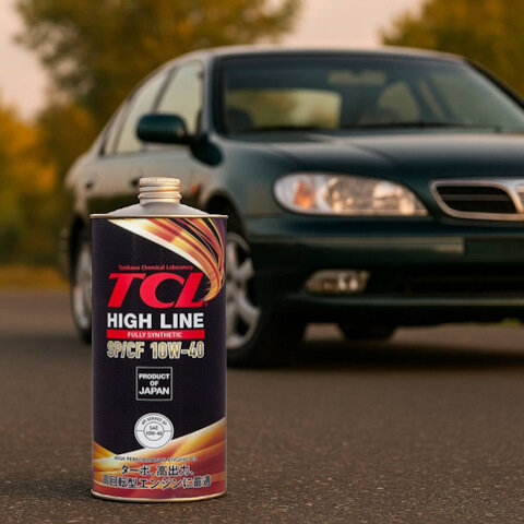 TCL High Line SP/CF 10W-40 1 литр Моторное масло для автомобиля
