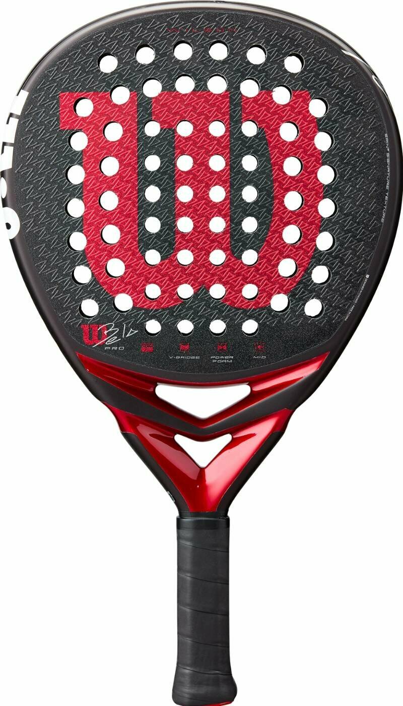 Ракетка для падел тенниса Wilson Bela Pro V3 Чёрный Красный Racket Padel