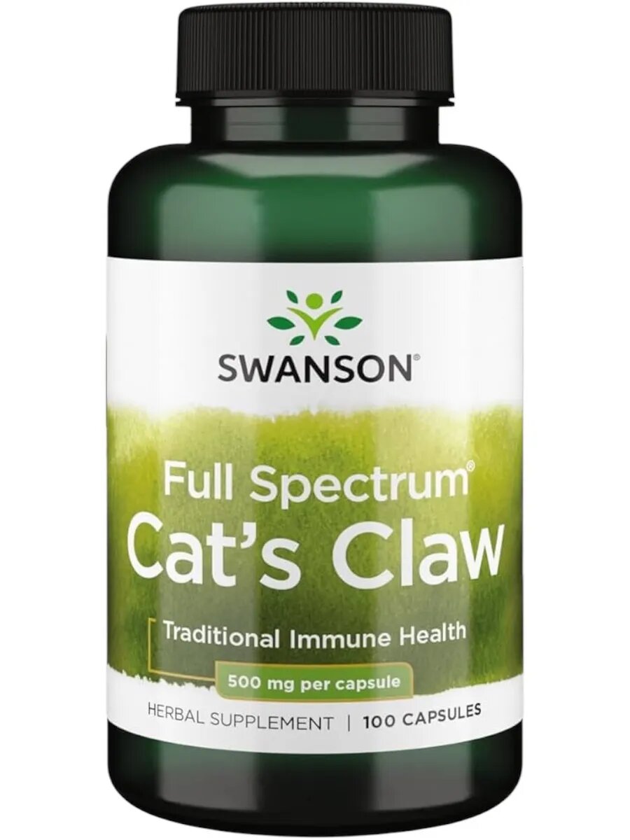 Swanson Full Specturm Cat's Claw - Antioxidant Support