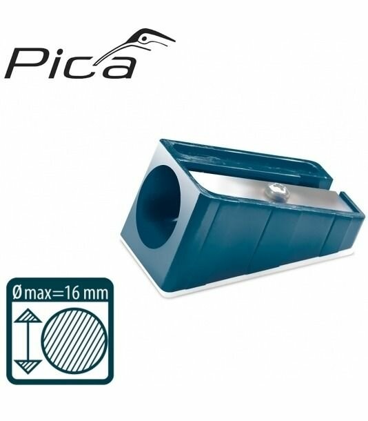 Точилка для больших строительных карандашей и мелков диаметром до 16 мм Jumbo PICA 560-1