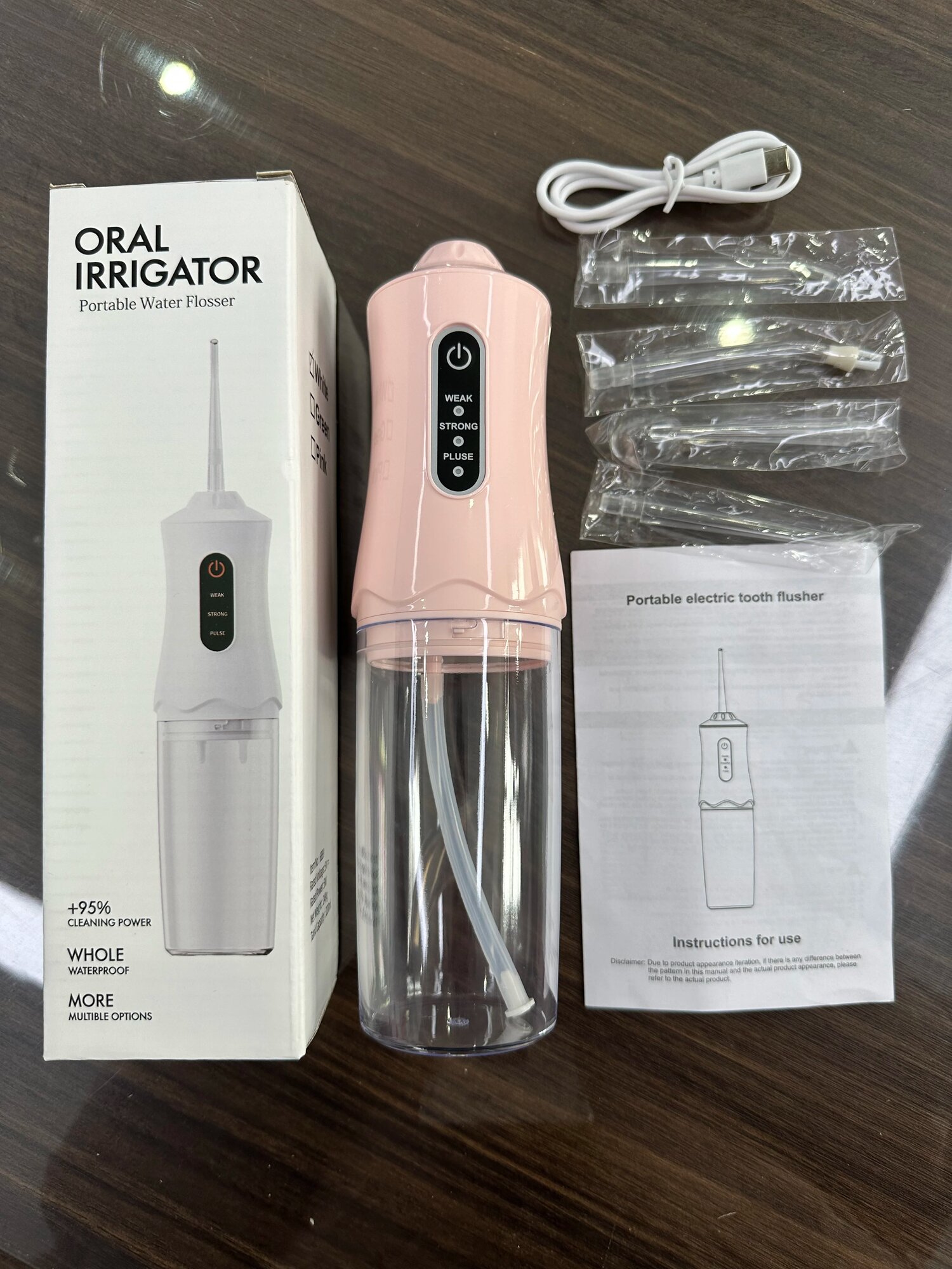 Ирригатор для полости рта Pink, ЕС