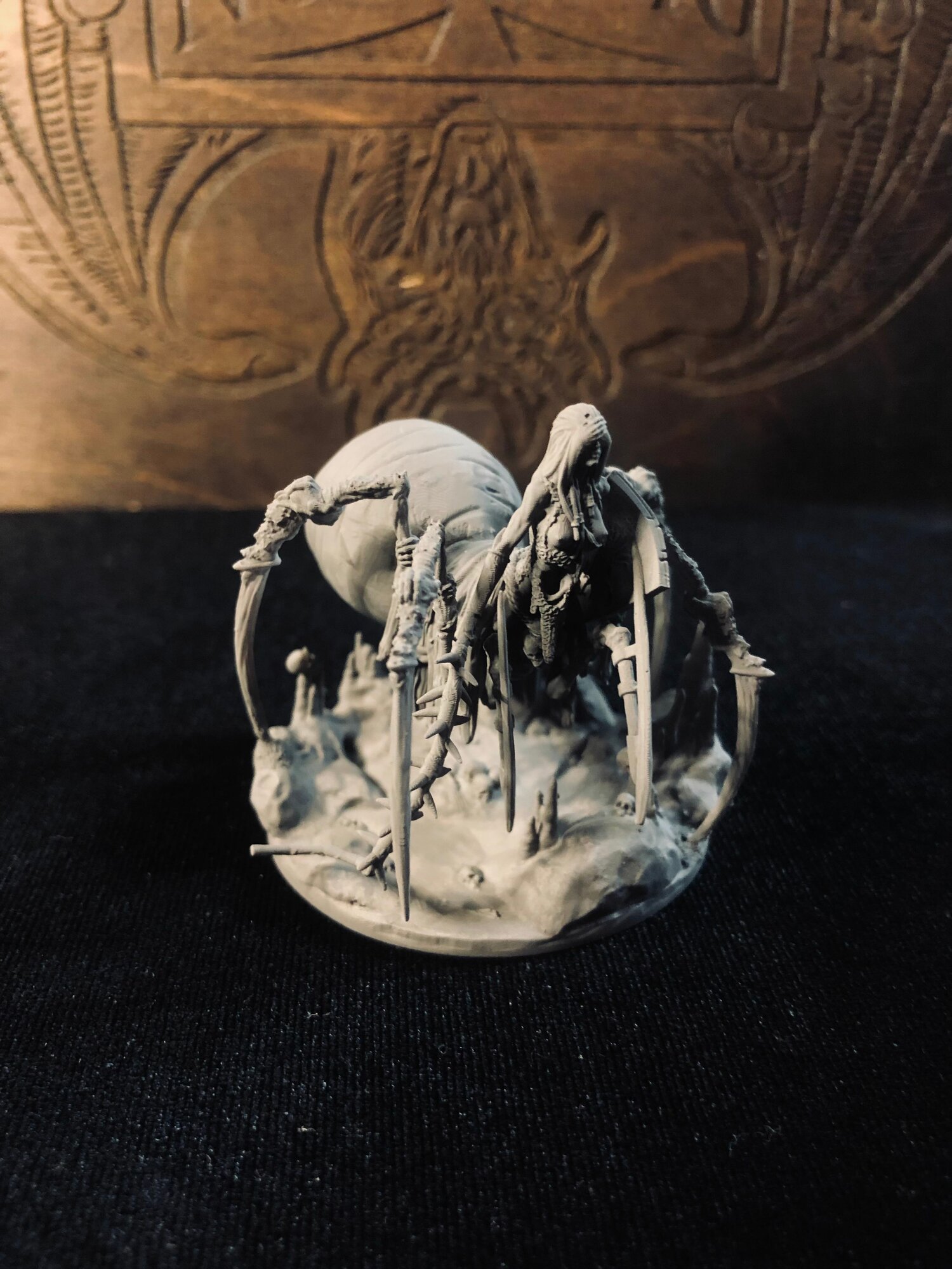 Огромный Драйдер, Драук 1 - Миниатюра для настольных игр DnD, ДнД, Dungeons & Dragons, Pathfinder.