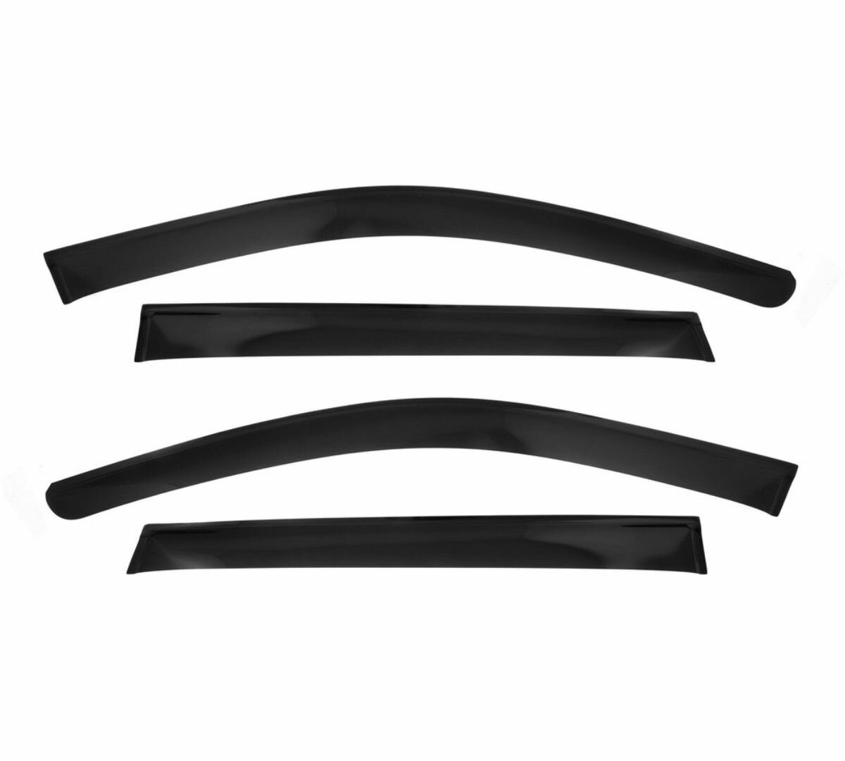 Дефлектор окон AUTOFAMILY REINWV287, накладной, скотч 3М, 4 шт, Daewoo Nexia 1995-