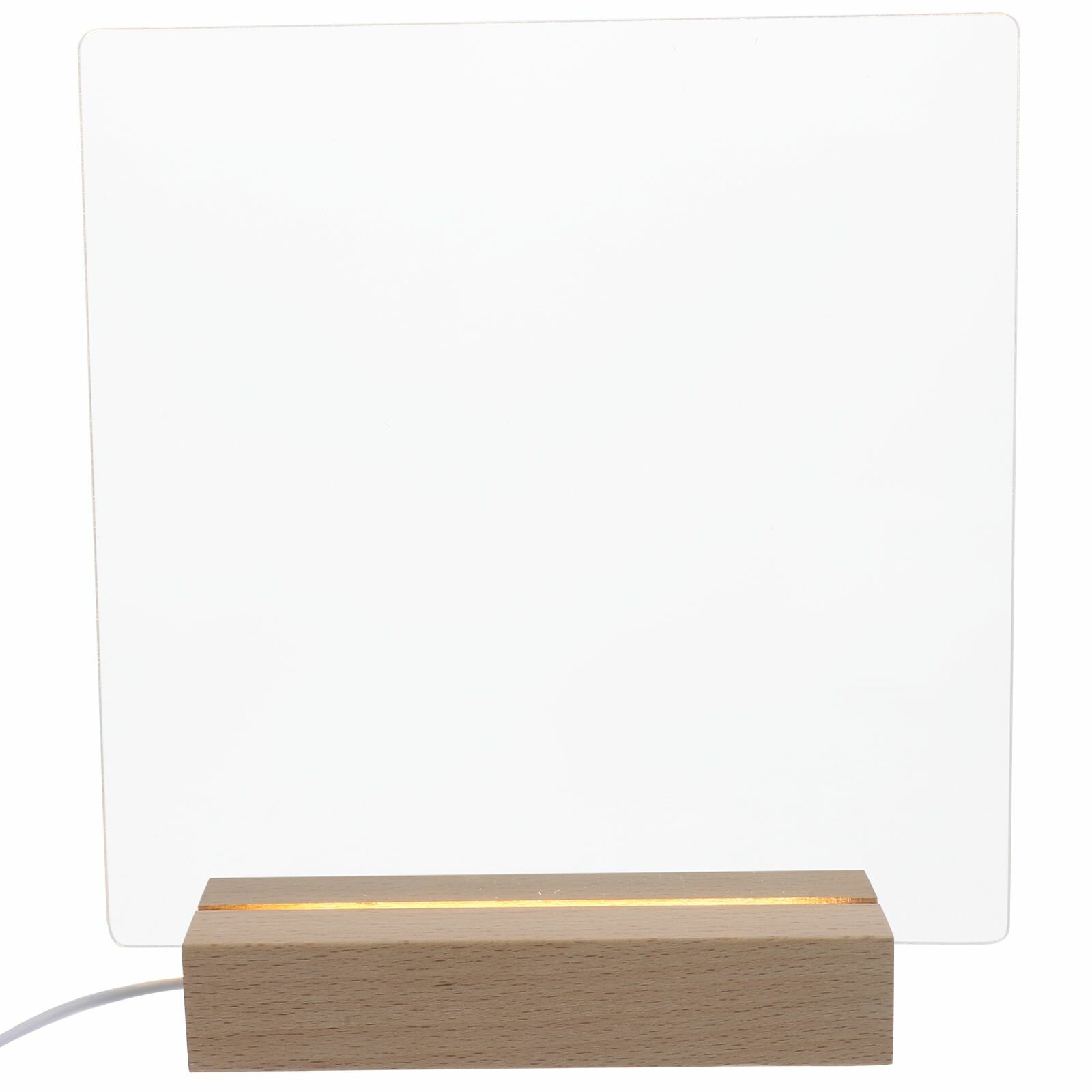 Современная доска для записей с подсветкой, идеальная для дома, офиса и кафе 1 шт 22X20CM--