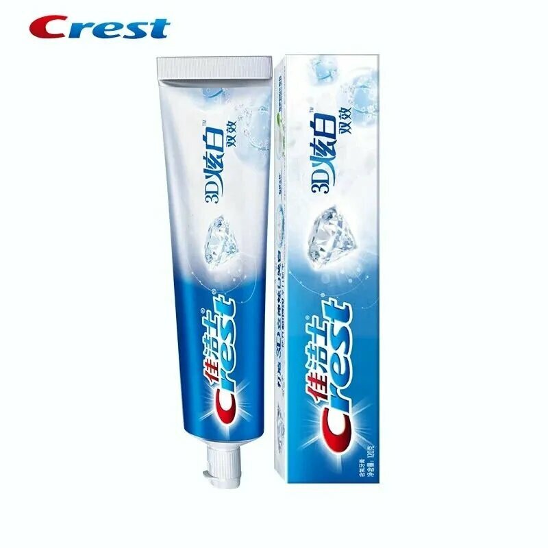 Зубная паста Crest 3D MICA с двойным эффектом, отбеливающая зубы со вкусом мяты, 120 г