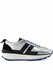 Кроссовки Lanvin Bumpr, размер 37, серебристый/красный