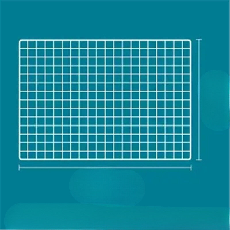 Сетчатая панель барьера для домашних животных белого цвета 20x20 см, безопасная ограждение для кошек и собак